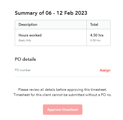 How to Edit POs During the Timesheet Approval Process – Engage