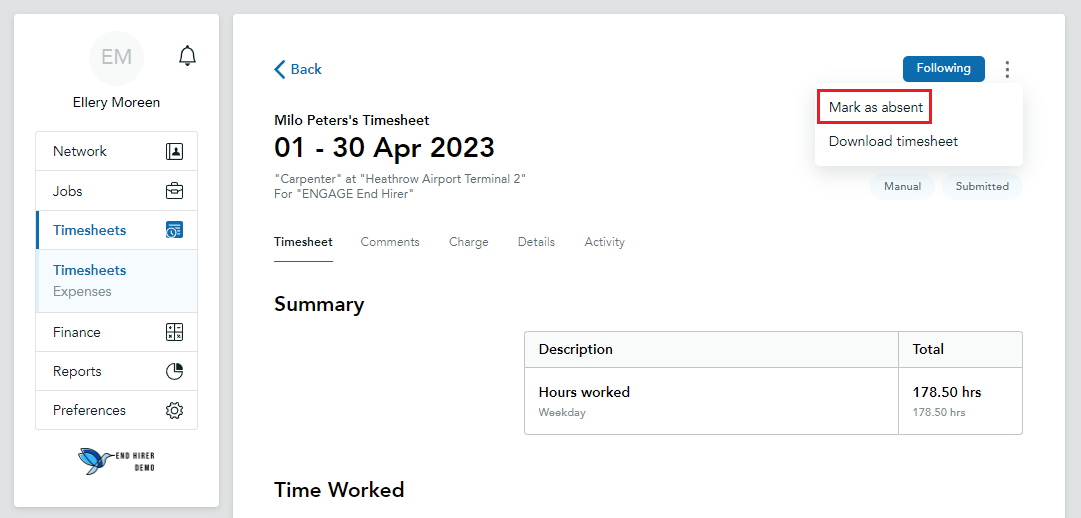 How to Approve and Reject Timesheets – Engage