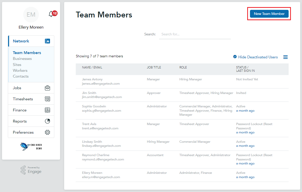 How to Create and Manage Team Members – Engage