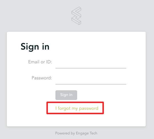 How to Reset Your Password – Engage