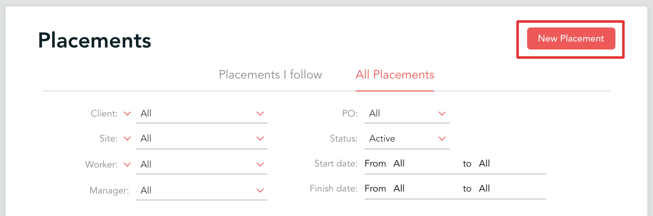How to Create a Placement – Engage
