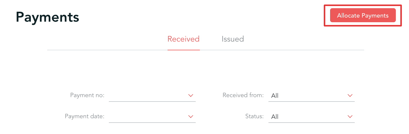 How to Allocate Payments – Engage