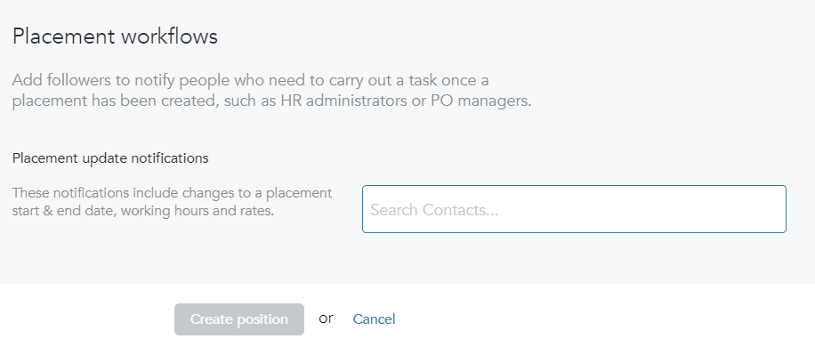How to Create a Position – Engage