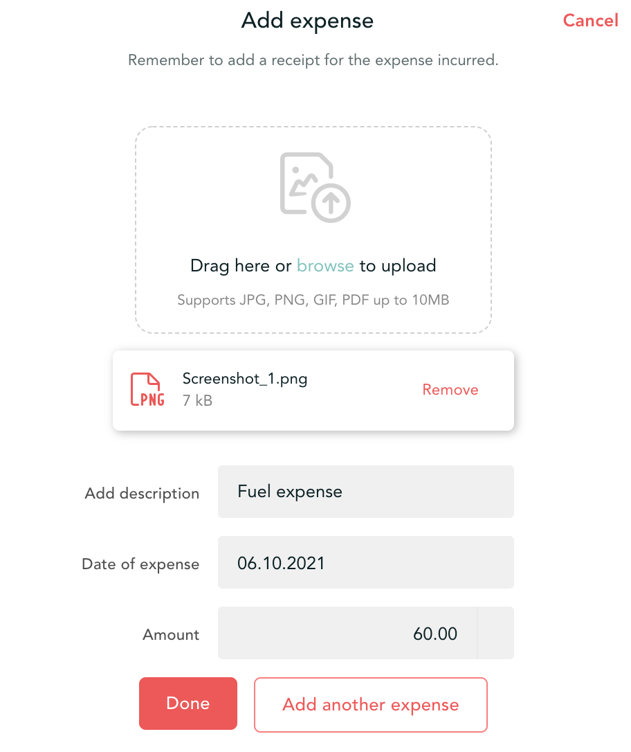 How to Submit an Expense – Engage