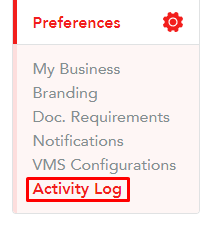 Activity Logs – Engage